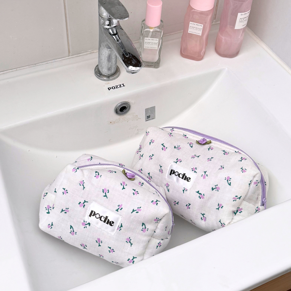 The Garden Puffed Pouchie in Musa – POCHE LABEL